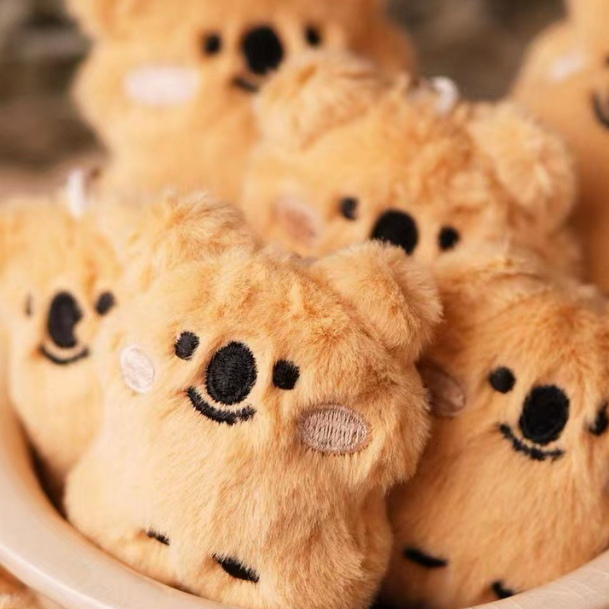 READY STOCK Cute Quokka Plushies fluffy Keychain for Adults Couples ...