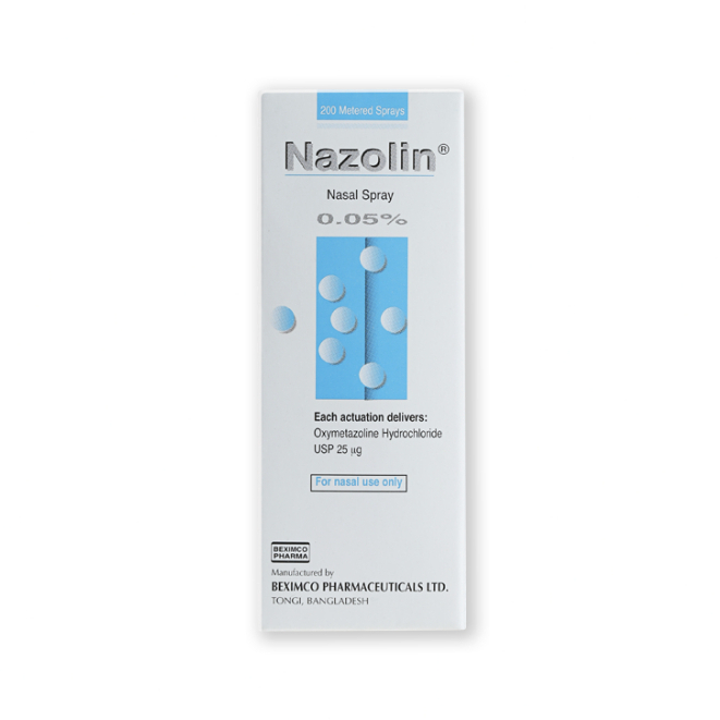 [EXP 02/25] Nazolin Nasal Spray 0.05% 200 Sprays (Relieves Allergic ...