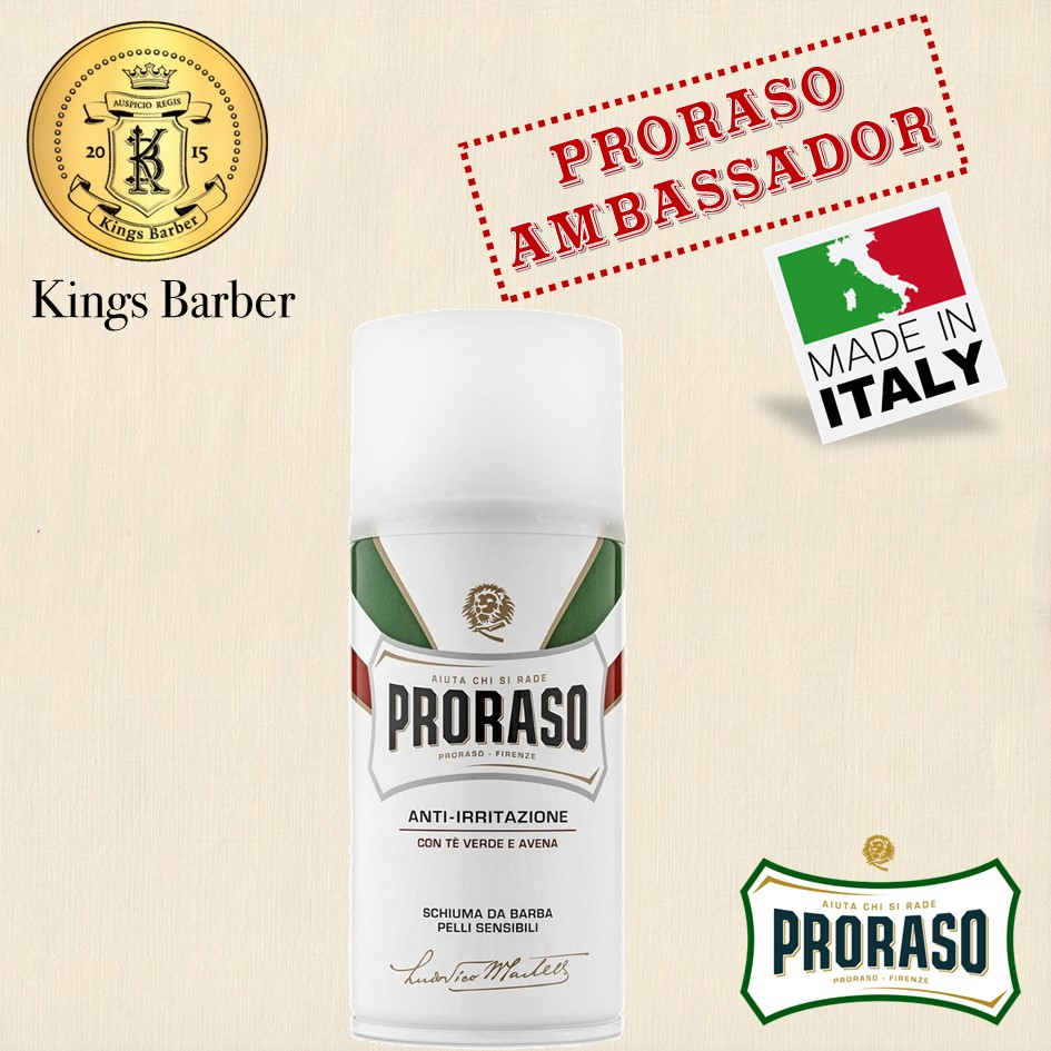 Proraso Shaving Foam, Sensitive Skin, 10.6 oz (300 ml) | Shopee Singapore