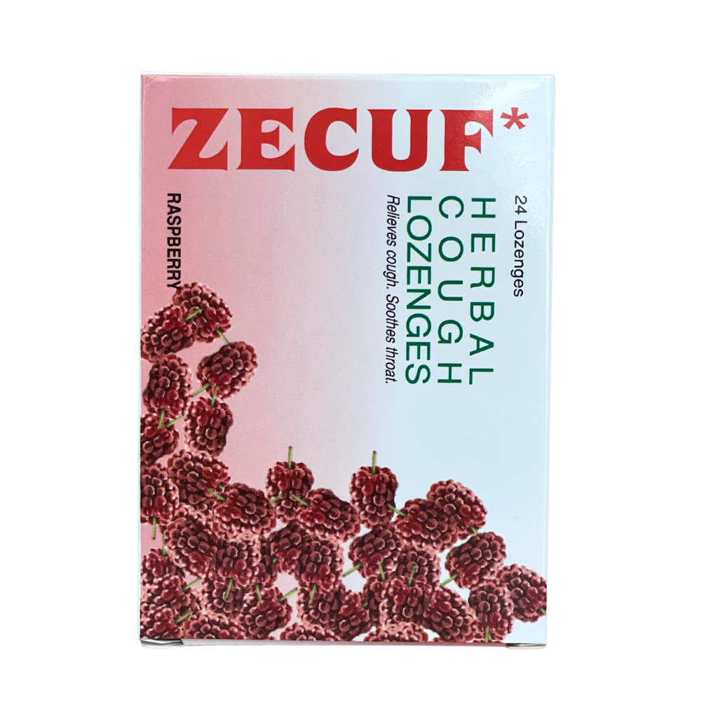 Zecuf Herbal Lozenges 24s (Long Expiry Date - July 2029) (Raspberry ...