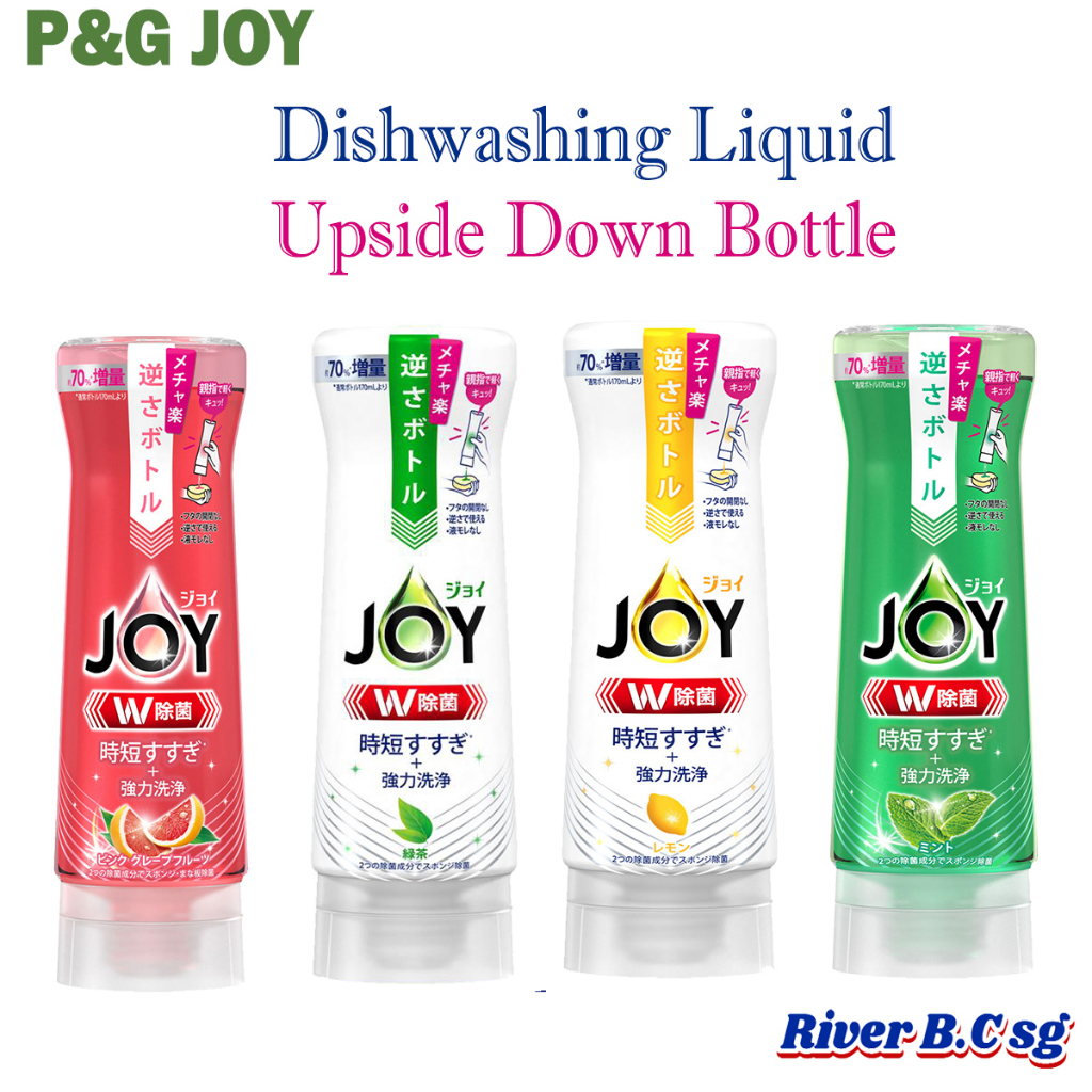P&G Joy Compact Dish Detergent UP Side Down Bottle & Refill pack Sale ...