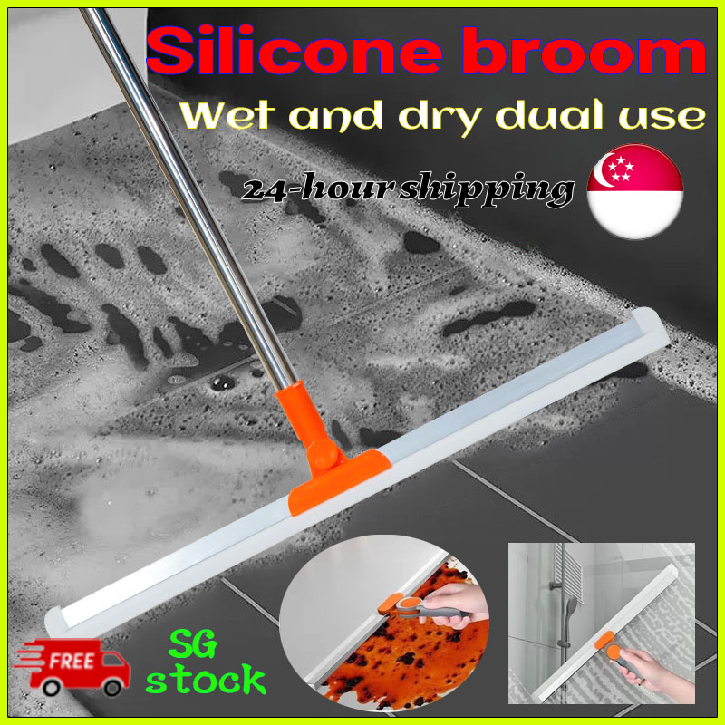 [SG Stock] 180°Broom magic broom floor, Bathroom cleaning Remove dust ...
