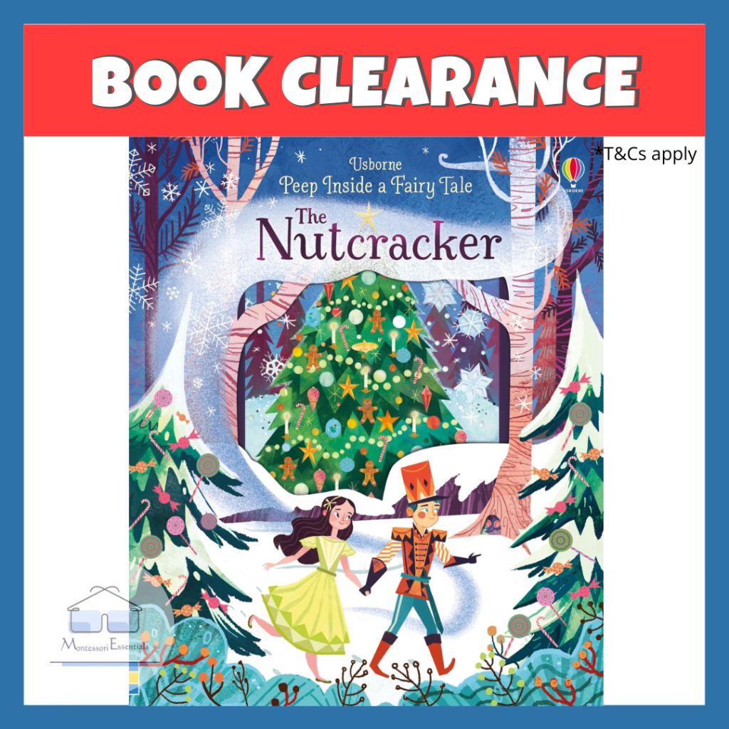 (The Nutcracker) Usborne Peep Inside Children Hardcover Educational ...