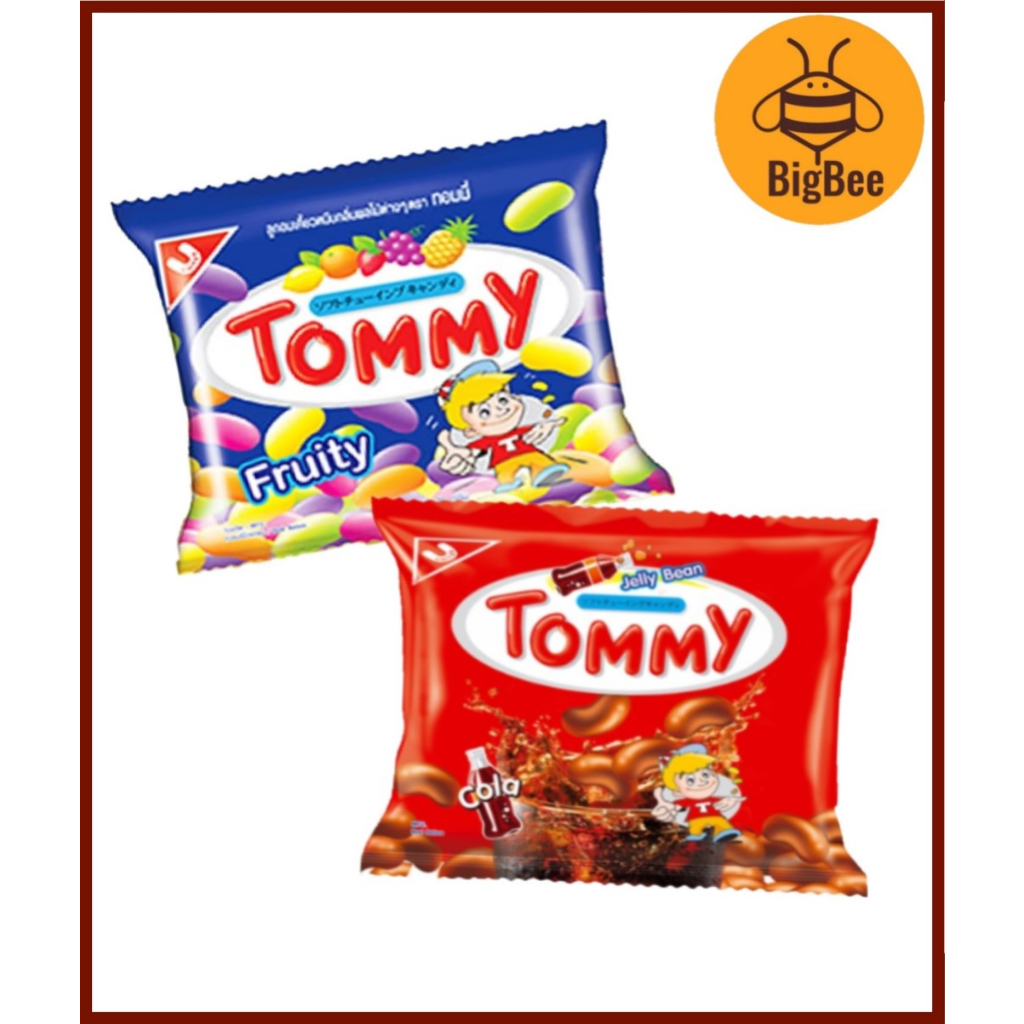 Tommy Jelly Bean - 15g/pack Tommy Fruity Flavoured / Cola Flavoured ...