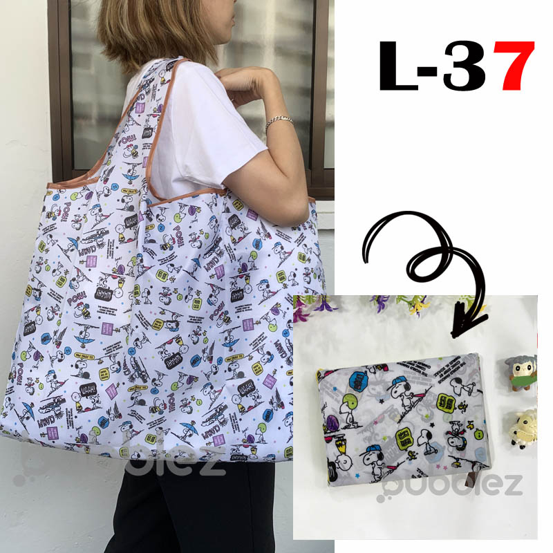 [SG SELLER] FOLDABLE RECYCLE BAG (LARGE SIZE ) [0-49] / ECO / REUSABLE ...