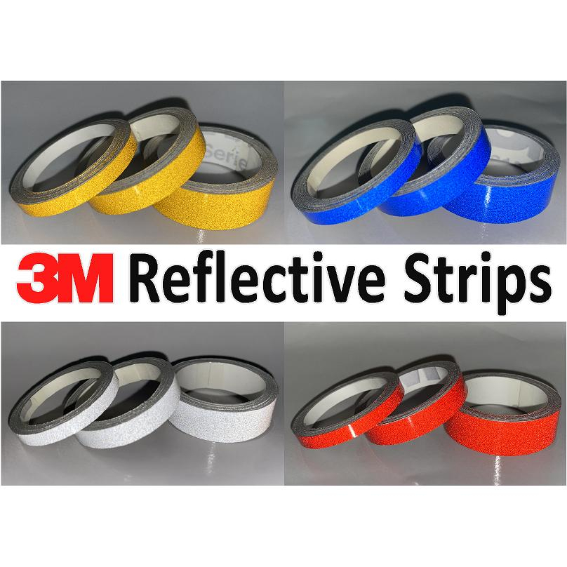 3M Reflective Lining Stripes Sticker Vinyl | Shopee Singapore