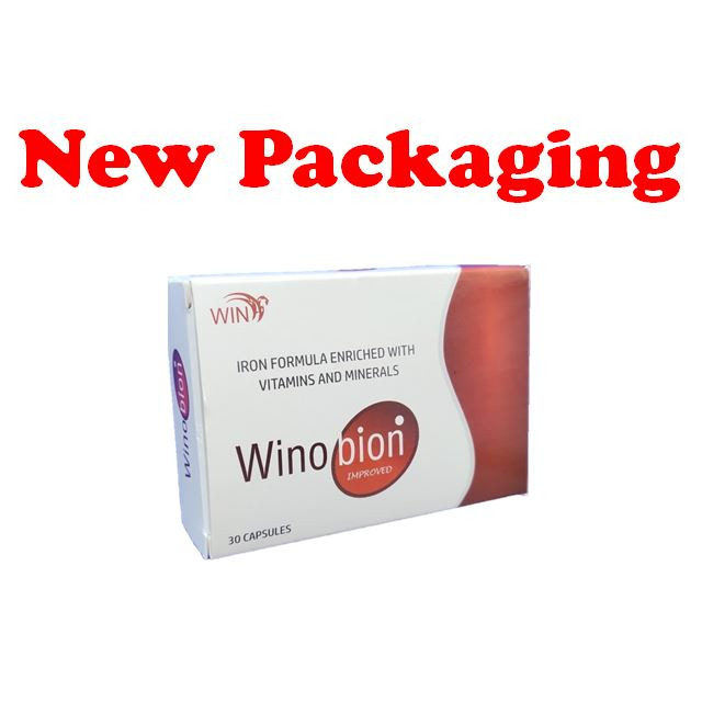 Winobion Iron Capsules with Vitamins & Minerals | Shopee Singapore