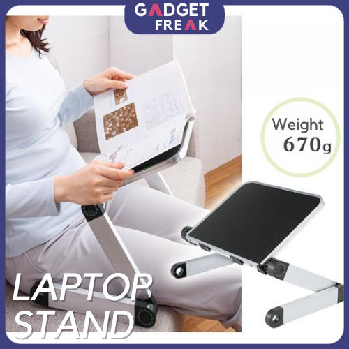 Laptop Stand Reading Adjustable Textbook Stand Ergonomic Bed Book ...