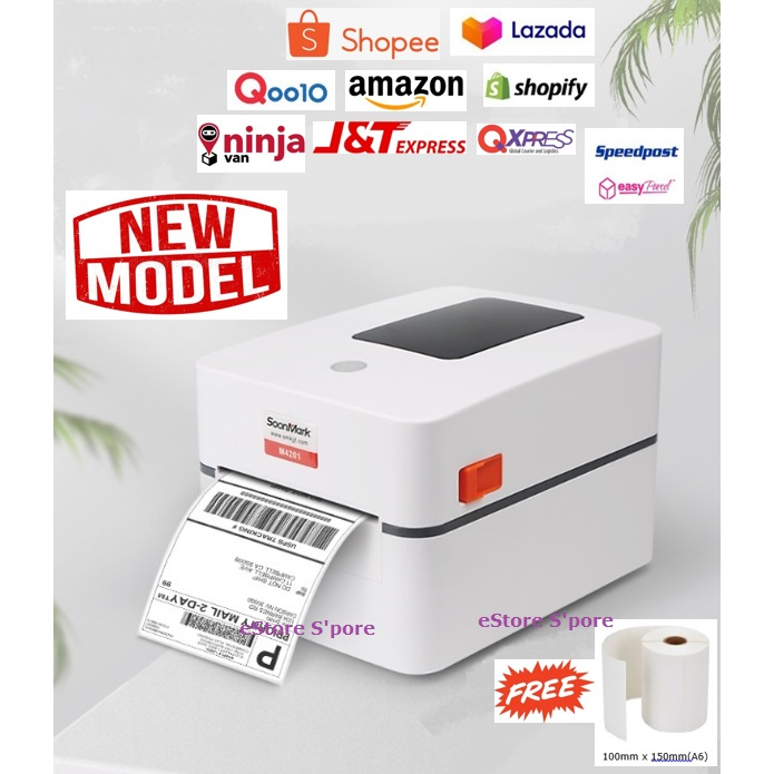 SoonMark Thermal Printer for Waybill and Barcode Label Print. Latest ...