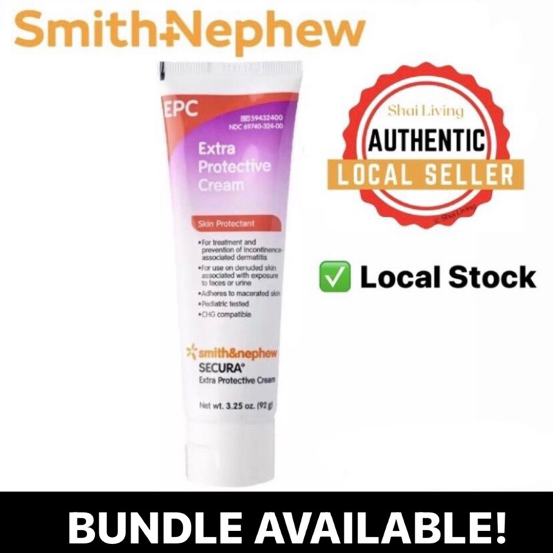 Smith and Nephew Secura Extra Protective Cream 92g | Shopee Singapore