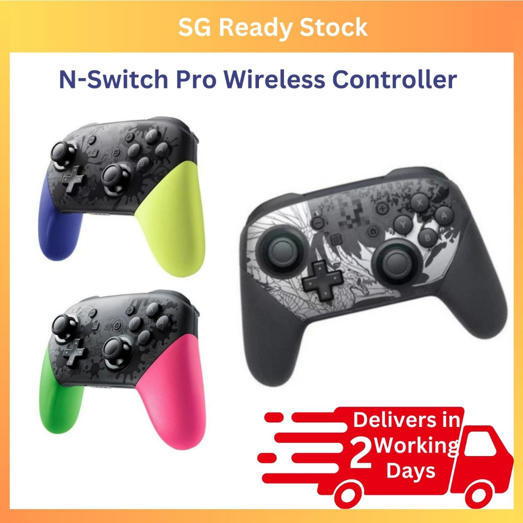 (SG Ready Stock) Pro Wireless Bluetooth Controller for Nintendo Switch ...