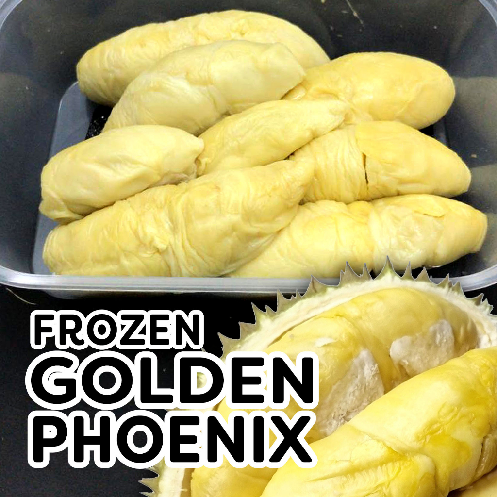 [Spike Empire Durian] 500gm Frozen Dehusked Golden Phoenix Durian ...
