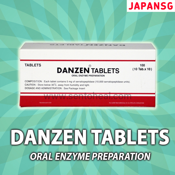 Danzen Oral Enzyme Tablets 100 tablets - high activity ...