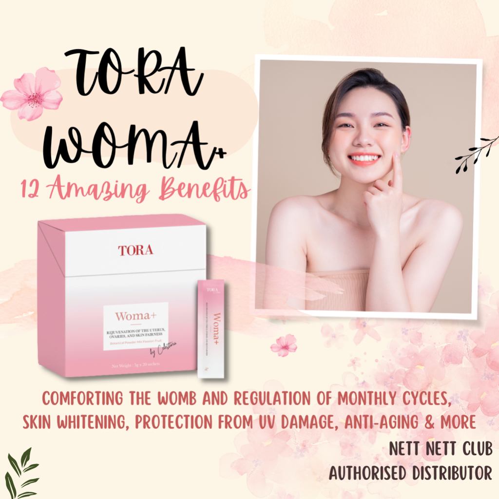 NEW TORA WOMA+ Rejuvenate Uterus Ovaries Vagina Womb Care, UTI & Skin ...
