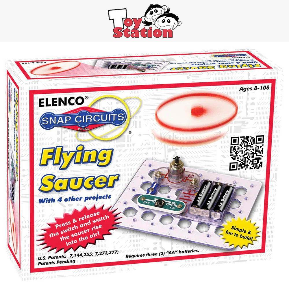 Elenco Snap Circuits Flying Saucer STEM Kit | Shopee Singapore