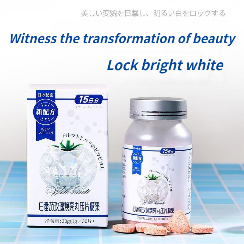 💧in SG💧White Tomato Rose Whitening Pill Collagen Peptide Small ...
