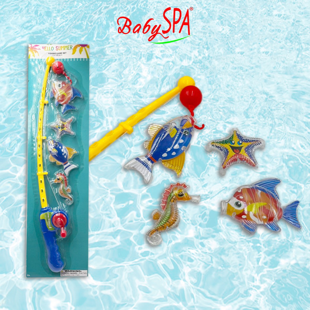 ♥♥♥ Non- Magnetic Fishing Rod Fish Models Catching Game Interactive ...