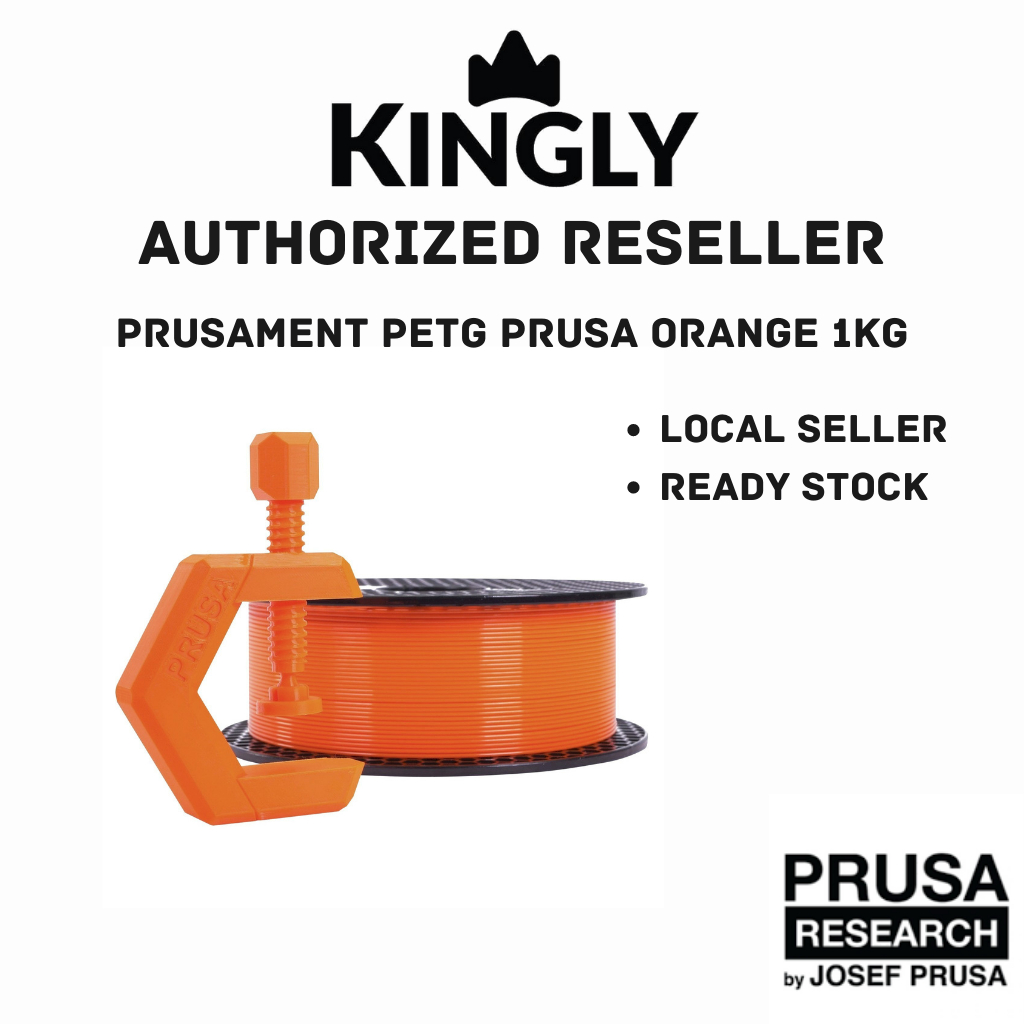 Prusament PETG Prusa Orange 1kg | Shopee Singapore