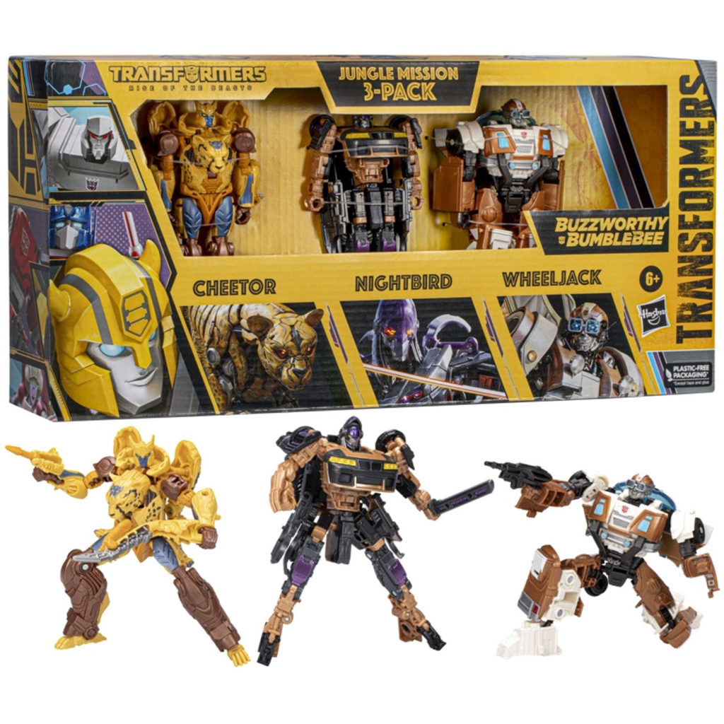[SG Instocks] Transformers: Rise of the Beasts Jungle Mission 3-Pack ...