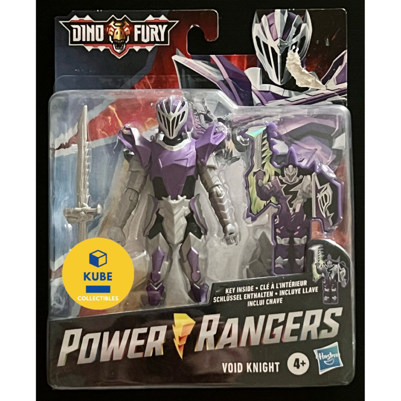 Hasbro Power Rangers Dino Fury | Void Knight Figure (Worn Damaged ...