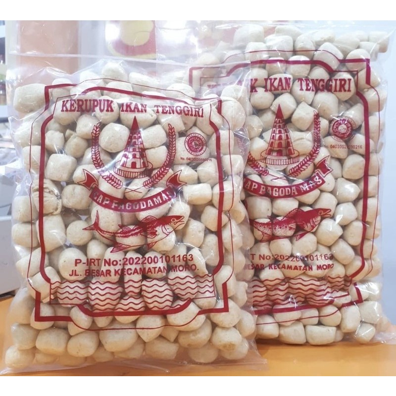 Fish Ball Cracker (Kerupuk Ikan Tengiri) Pagodamas and Products ...