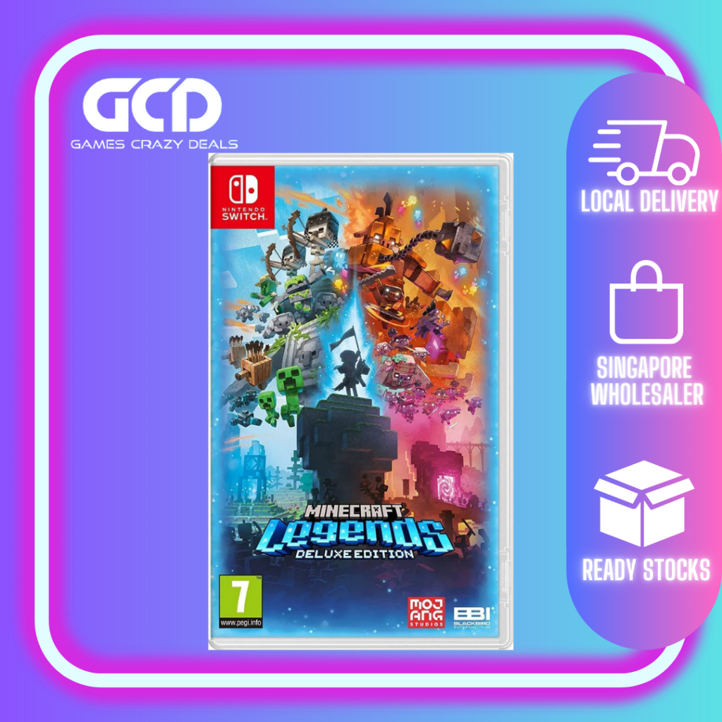 Nintendo Switch Minecraft Legend Deluxe Edition (EU) | Shopee Singapore