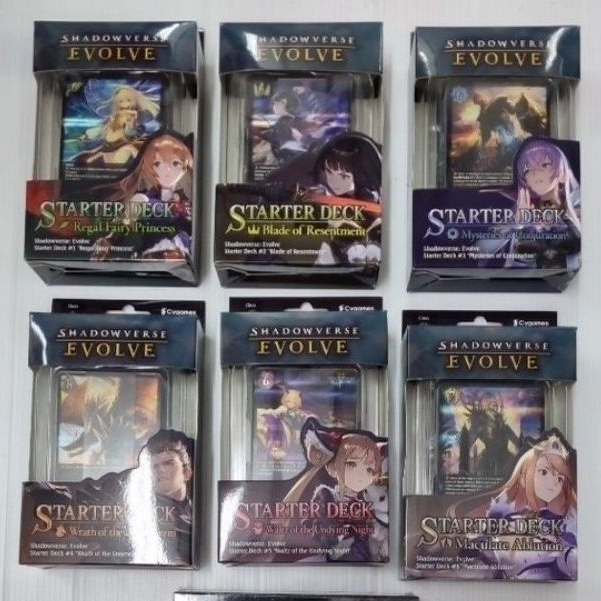 English Shadowverse Evolve Starter Deck Vol.1 Vol.2 Vol.3 Vol.4 Vol.5 Vol.6 | Shopee Singapore