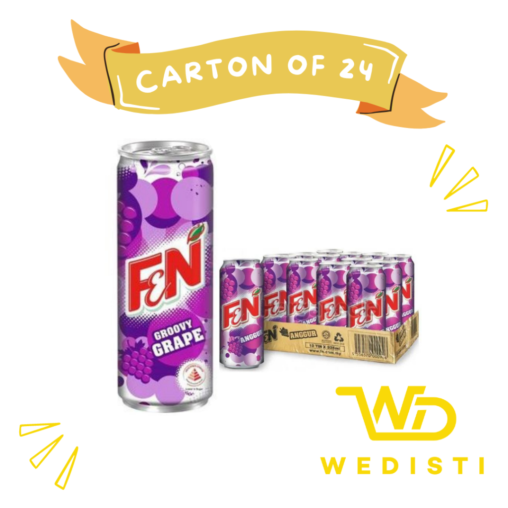 F&N Groovy Grape Can (325ML X 24 cans) | Shopee Singapore