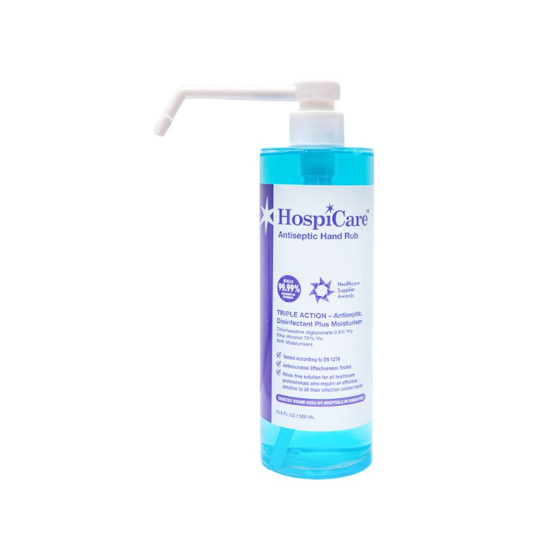 HospiCare Handrub Antiseptic Hand Sanitizer Hand Rub With Moisturisers ...