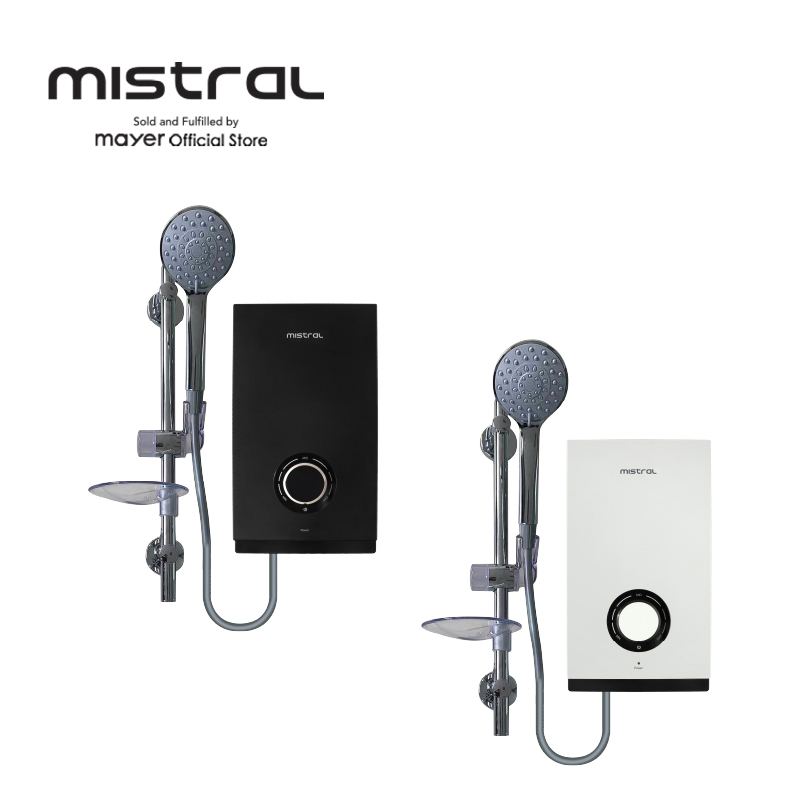 Mistral Instant Shower Heater - Copper Tank MSH101C - Black / White ...