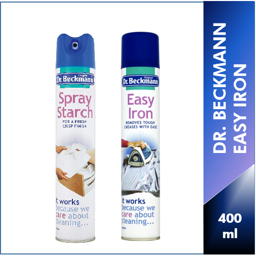 Dr Beckmann Ironing Spray Starch, 400ml | Shopee Singapore