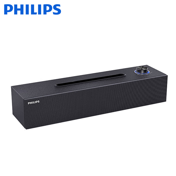 Philips Mini Surround Soundbar Speaker System with Wireless Bluetooth 5 ...