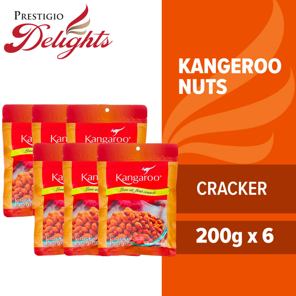 Kangaroo Cracker Peanut 200g Bundle of 6 | Shopee Singapore