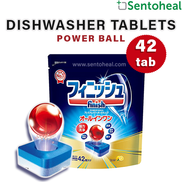 Finish All In 1 Dishwasher Tablets Power Ball /Power Cube/Powder/Lemon ...