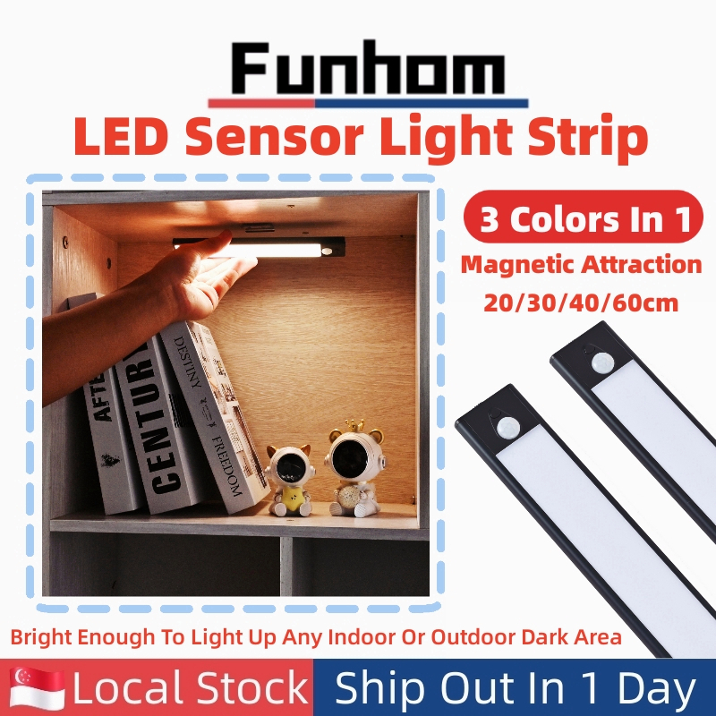 [SG Stocks] LED Type-C Rechargeable Wireless Sensor Ultra-Thin Magnetic ...