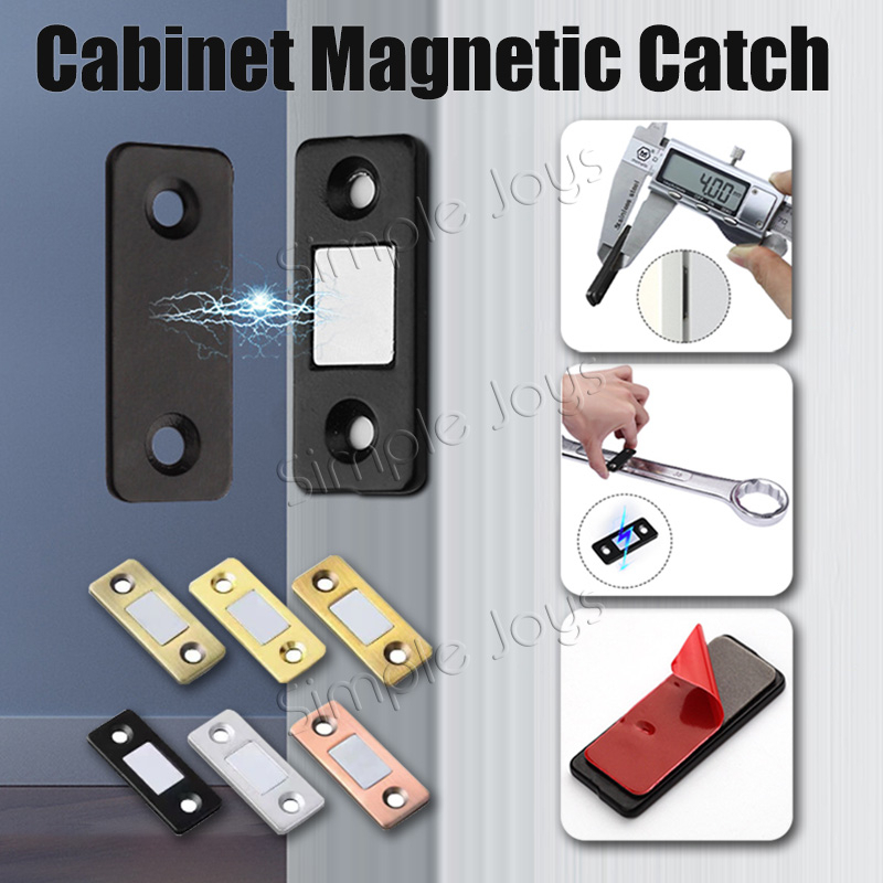 Ultra-thin Cabinet Magnetic Catch Invisible Wardrobe And Drawer Magnet ...