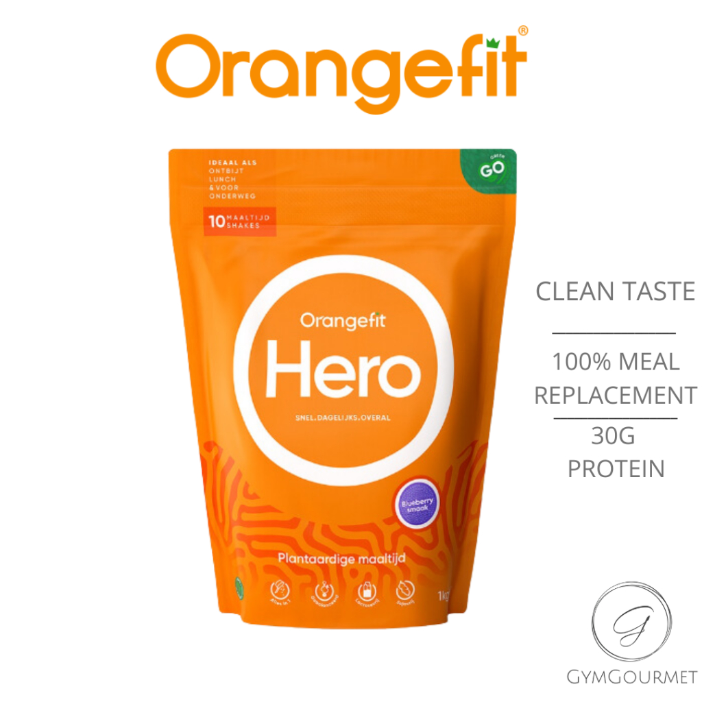 Orangefit Hero Breakfast Shake - 1KG, Meal Replacement, Plant Protein ...