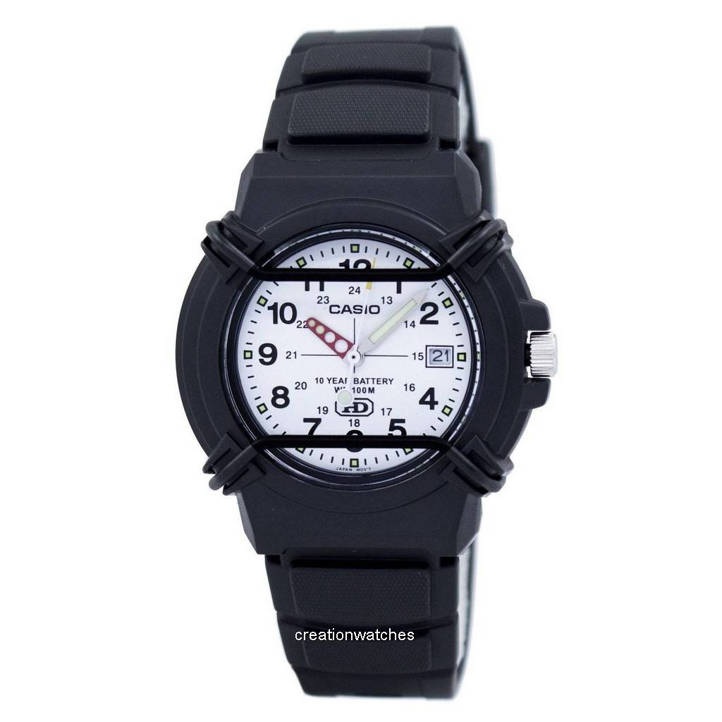 Casio Enticer Analog White Dial HDA-600B-7BVDF HDA600B-7BVDF Men's ...