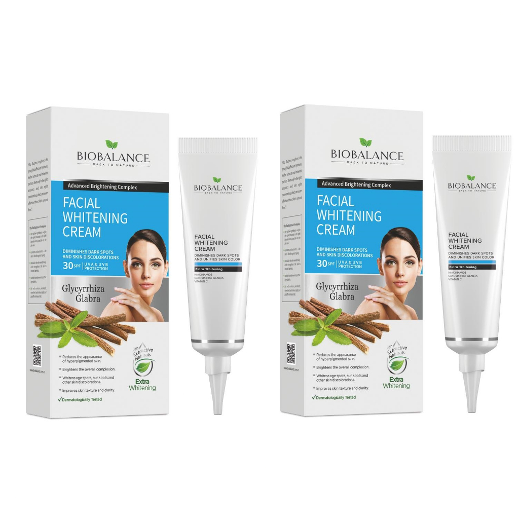 BIO BALANCE FACIAL WHITENING CREAM 55ML X 2 | Shopee Singapore