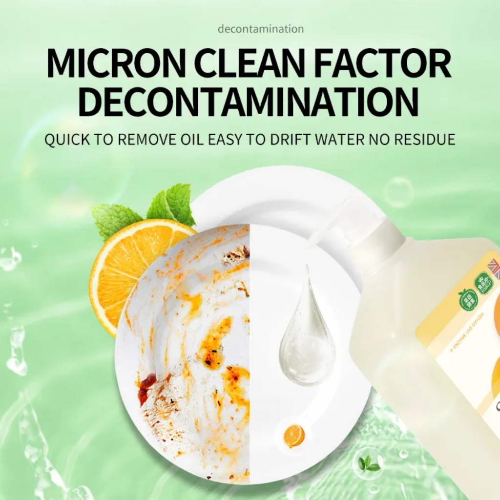 SukGarden Food Safe Plant Based Enzymes Fruit Vegetable Dishwashing ...