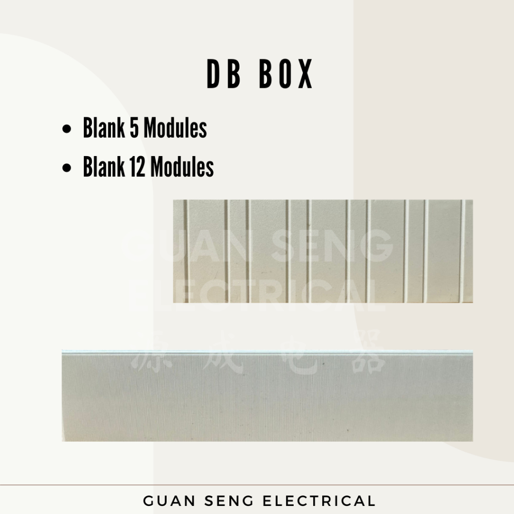PVC Distribution DB Box CHW | Guan Seng Electrical | Shopee Singapore