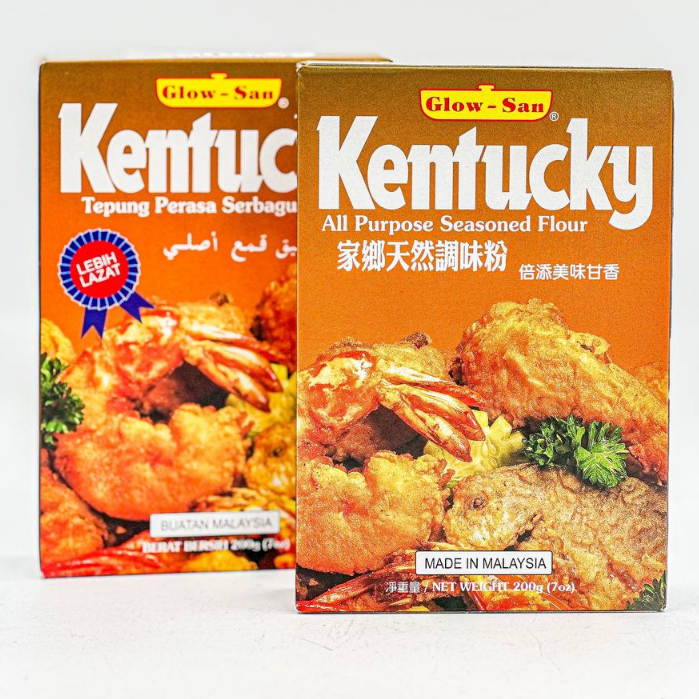 Kentucky Seasoned Flour for Frying GLOW-SAN Multipurpose Deep Fry Flour ...