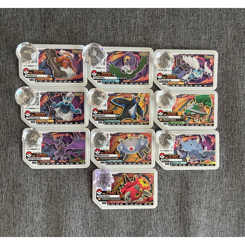 Authentic Pokemon Gaole Disks Legend 3 (4 Stars) | Shopee Singapore