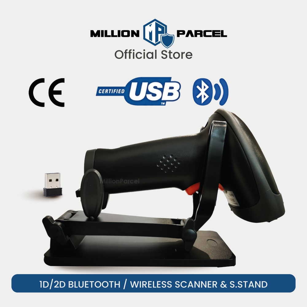 SoonMark Barcode Scanner 1D/2D | Wireless Bluetooth Scanner | Cashier ...