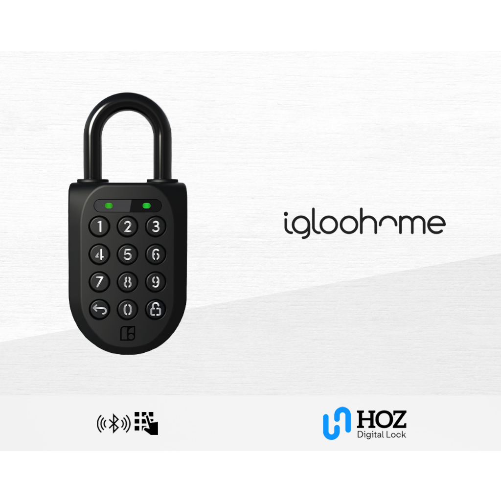 Igloohome Smart Padlock 2 | Hoz Digital Lock | Shopee Singapore