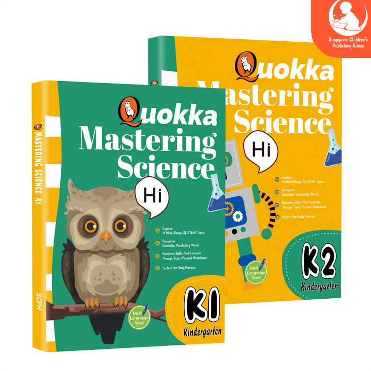 [SG STOCK] Mastering Science For Preschoolers - Kindergarten Workbooks K1 K2 toddler toys and ...