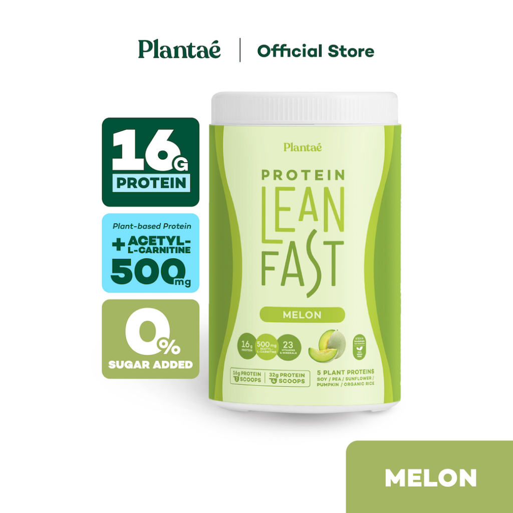 [Discount 5%- Plantae5]Plantae Lean Fast Protein 500g, Melon Flavor ...
