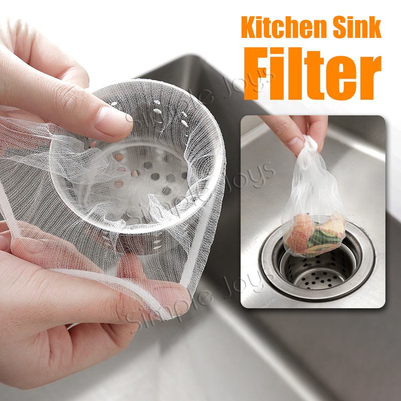 Kitchen Sink Filter Net Disposable Strainer Bag (100pcs) | Shopee Singapore