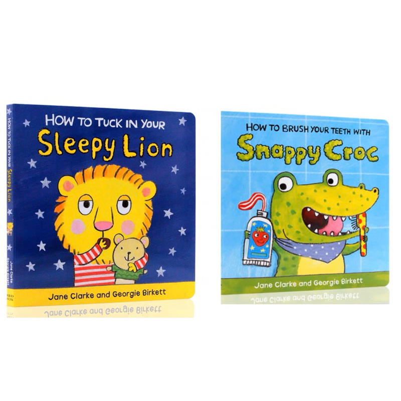 How to Tuck In Your Sleepy Lion/ How to Brush Your Teeth with Snappy ...