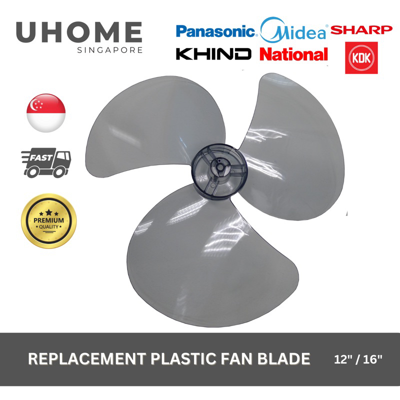 Universal Multi Fan Brand 12" / 16" Blade Replacement For Stand Fan ...
